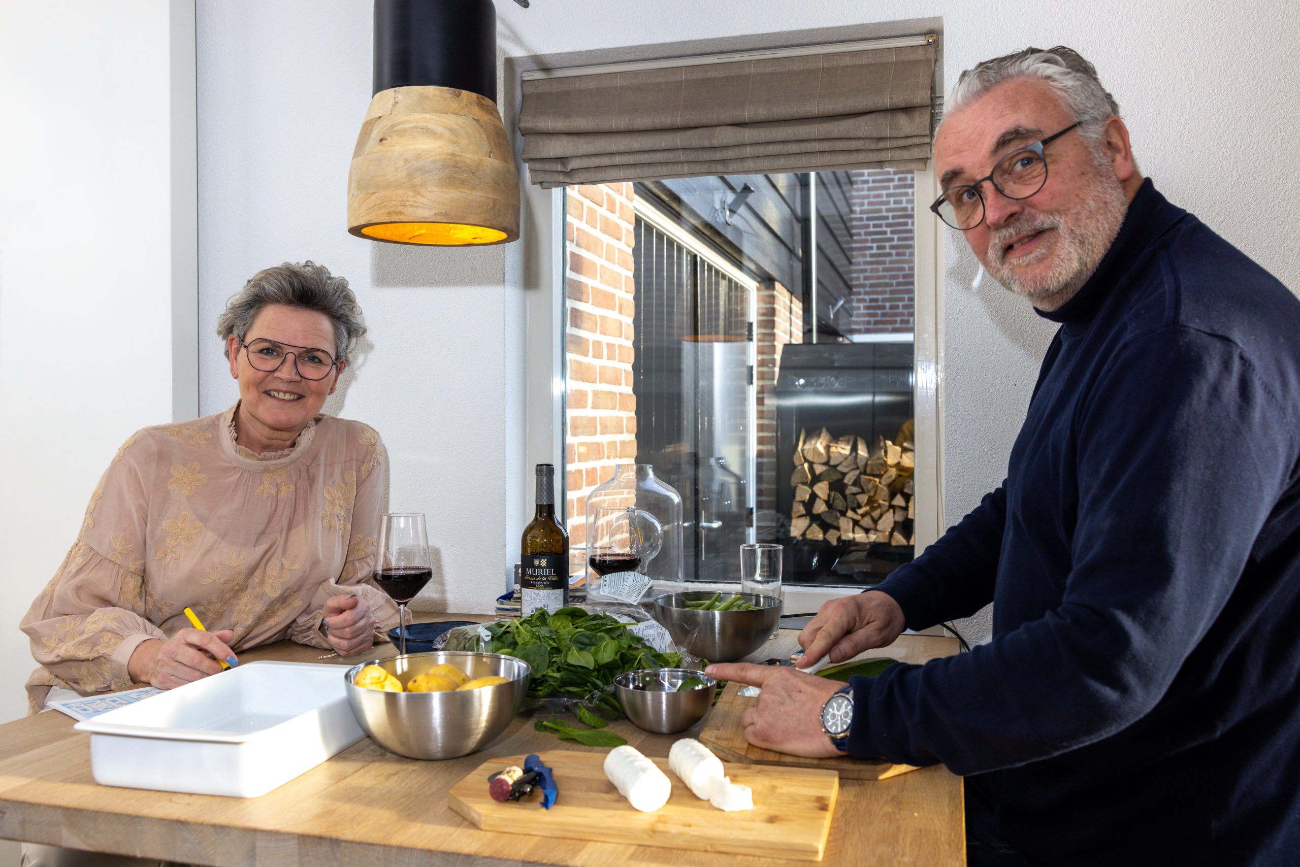 Aan tafel bij… Henk, Yvonne en hond Bennie - Hei & wei